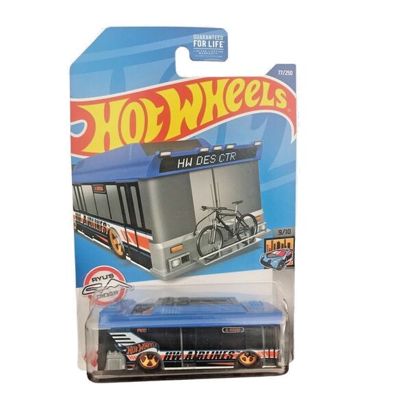 Toys | 222 Hot Wheels Metro 77250 Aint Fare Hw Metro Series 910 Blue ...